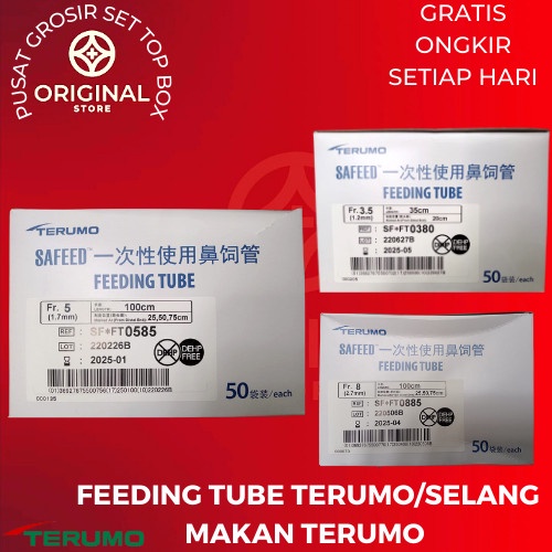 Jual Feeding Tube Terumo / Selang NGT Terumo / NGT Stomach Tube Terumo ...