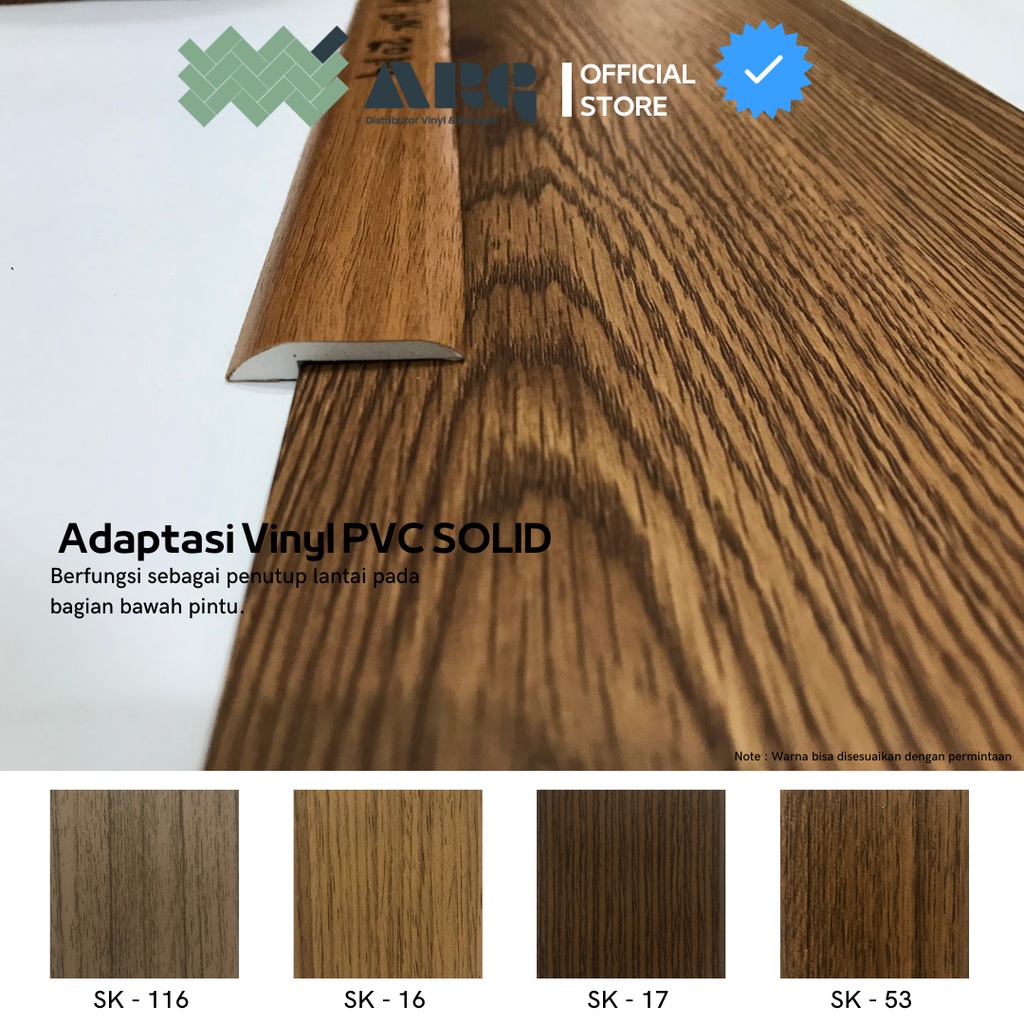Jual Aksesoris Lantai Adaptasi Vinyl PVC Padat | Shopee Indonesia