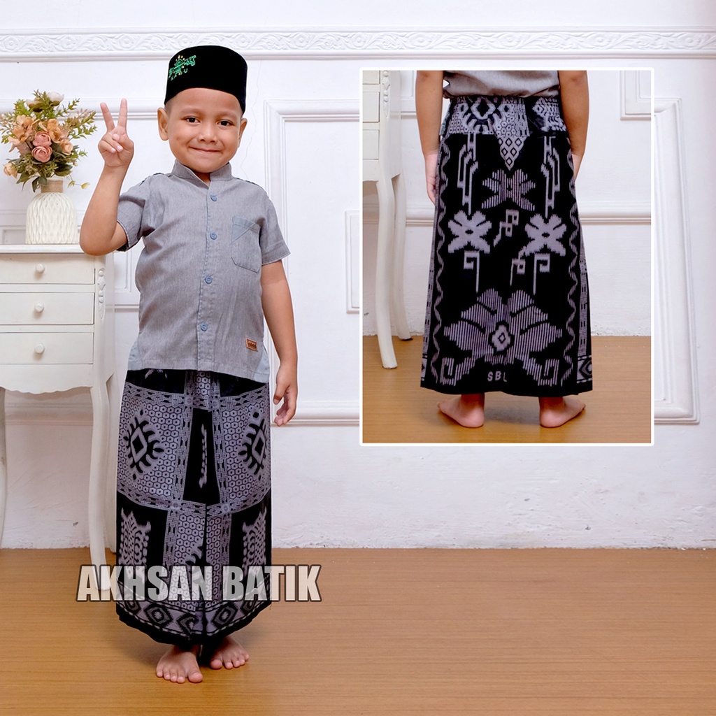 Jual Sarung Anak Instan Dengan Karet Pinggang Motiv Diamon Untuk Usia 2 ...