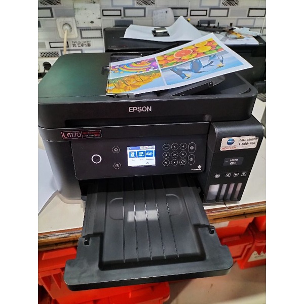 Jual Printer Epson L6170 bisa Scan Folio atau Legal lewat ADF Wifi ...
