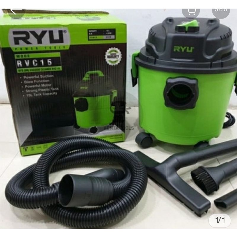 Jual vacuum cleaner Ryu rvc 15liter / mesin penyedot debu RYU ( debu ...