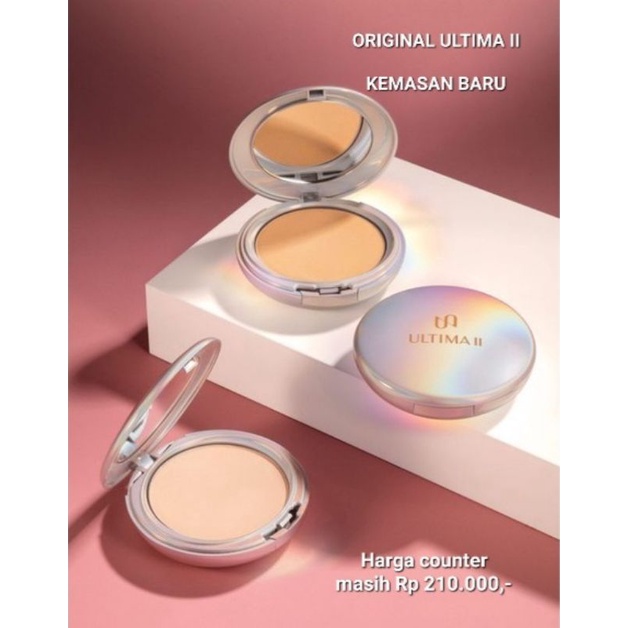 Jual (ORI 100%) Ultima II Delicate Creme Powder Make Up Full Set ...