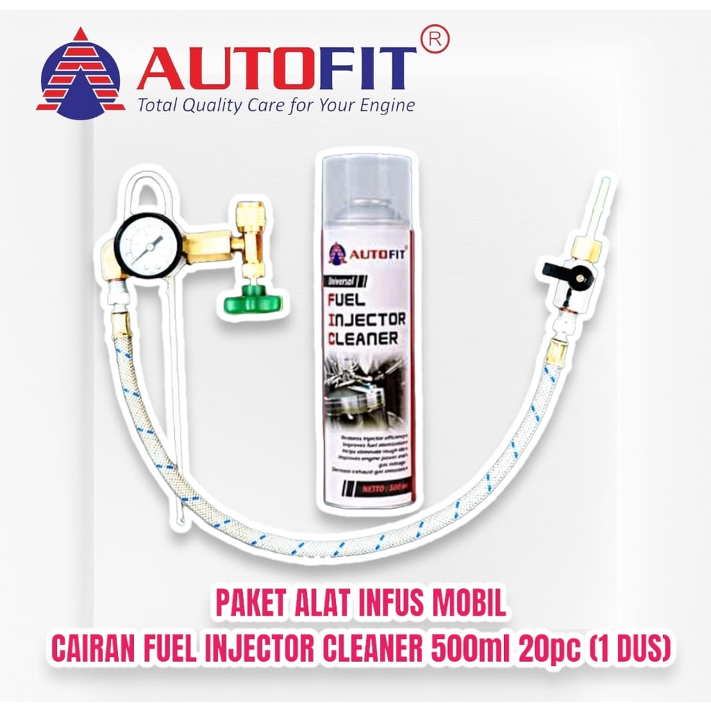 Jual Paket Alat Injector Cleaner Mobil + Autofit Fuel Injector Cleaner ...