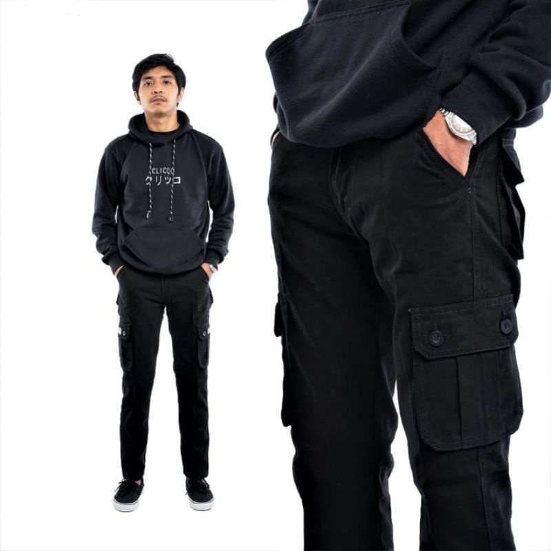Jual Celana Cargo Panjang Pria Original Jumbo Reguler Army Laki Laki Murah Loreng Kargo Pant Big ...