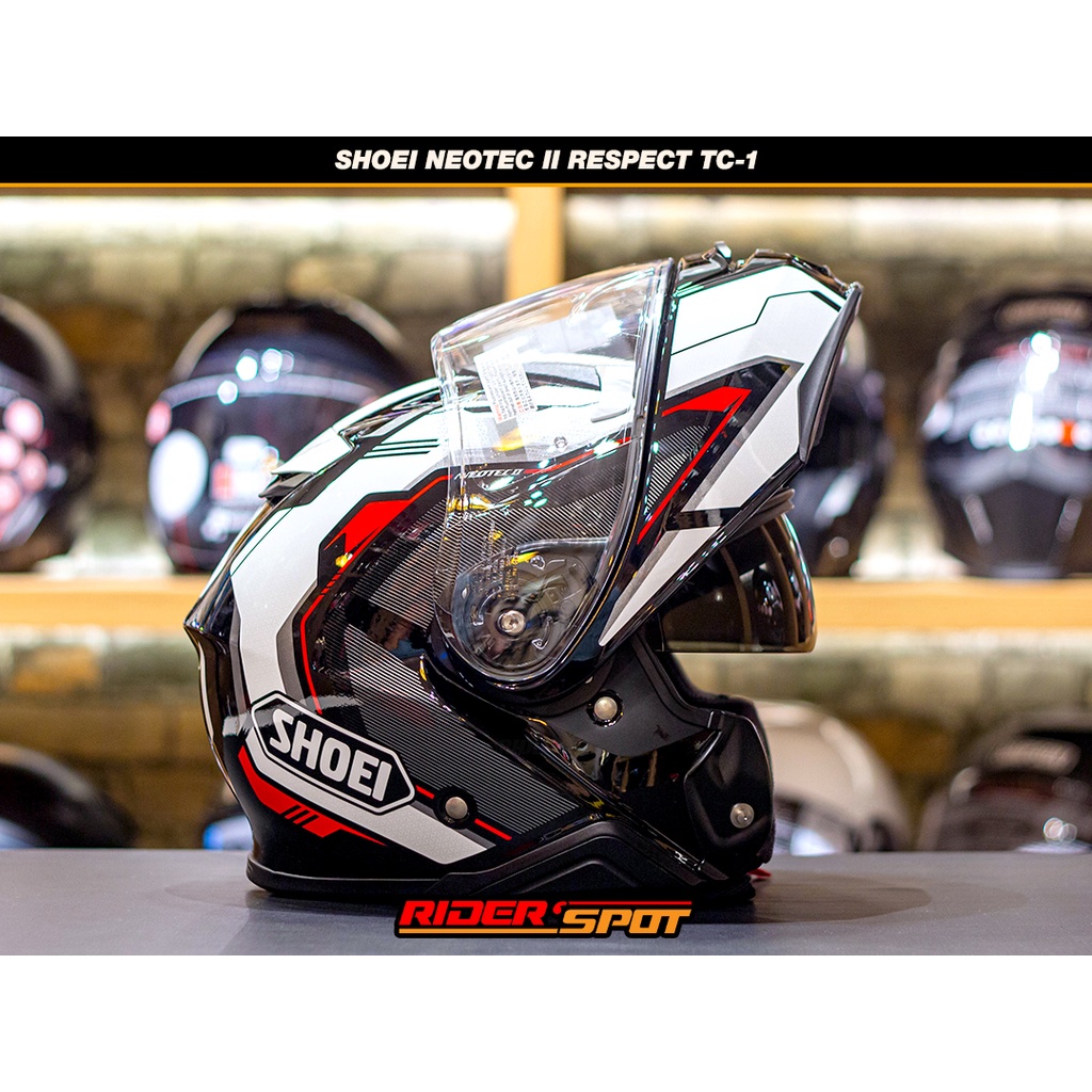 Jual Helm Motor SHOEI NEOTEC II Respect TC-1 Modular Helmet Japan ...