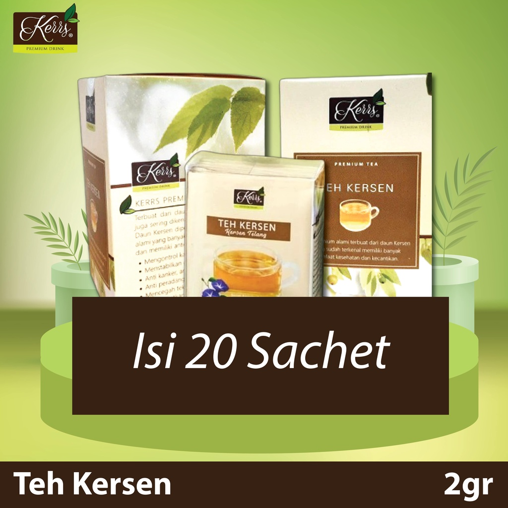 Jual Kerrs - Teh Kersen (Isi 20 Sachet) | Shopee Indonesia