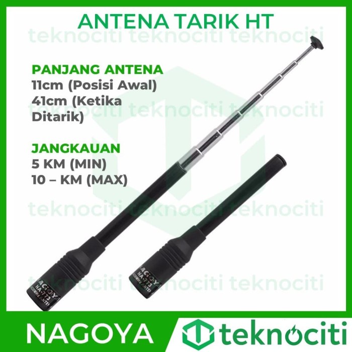 Jual NAGOYA NA-773 SMA-F ANTENA TARIK HT / TELESCOPIC ANTENNA | Shopee Indonesia