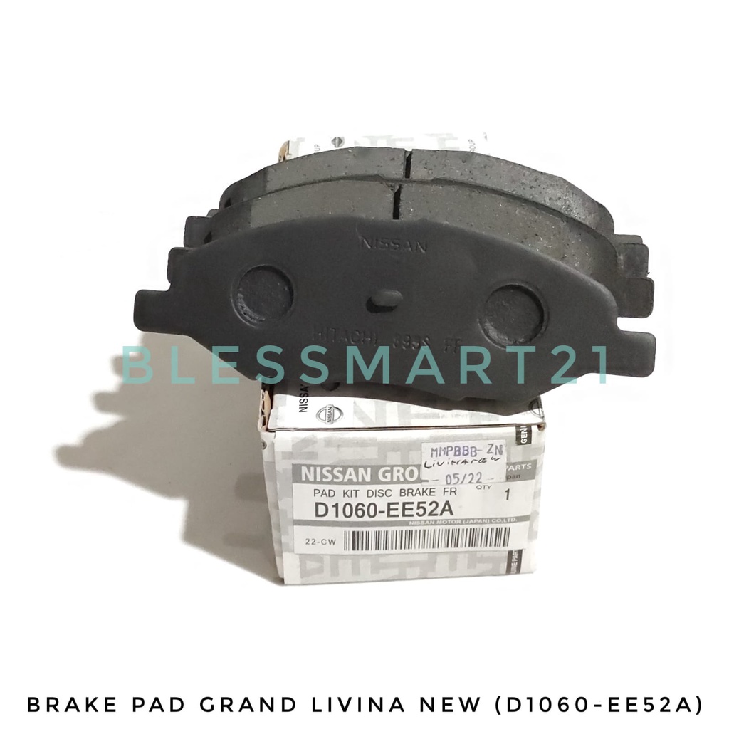 Jual Brake Pad Kampas Rem Depan Nissan Grand Livina New (D1060-EE52A ...