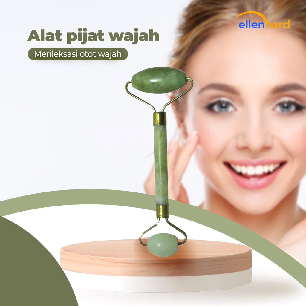 Jual Jade Roller Alat Pijat Wajah Dan Muka Face Roller Facial Face ...