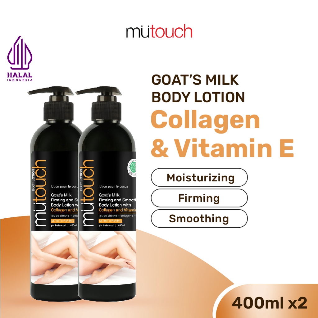 Jual Mutouch Body Lotion COLLAGEN 400ml - Twin Pack (2 pcs) | Shopee ...