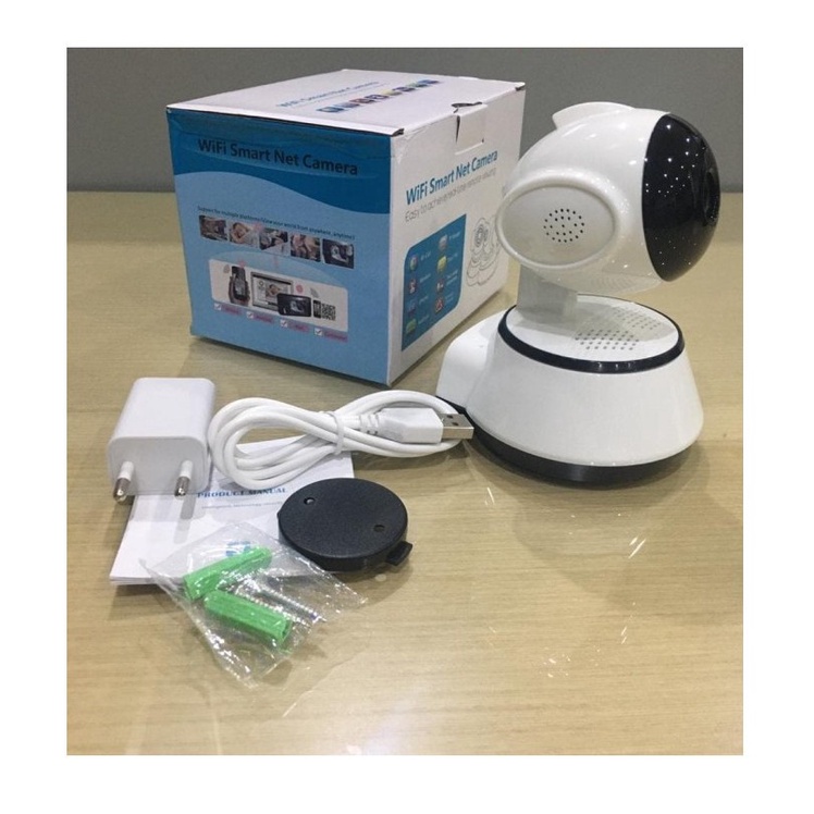 Jual CCTV WIRELESS IP CAM 720P - SMART CAMERA REAL TIME - CCTV PTZ WIFI ...