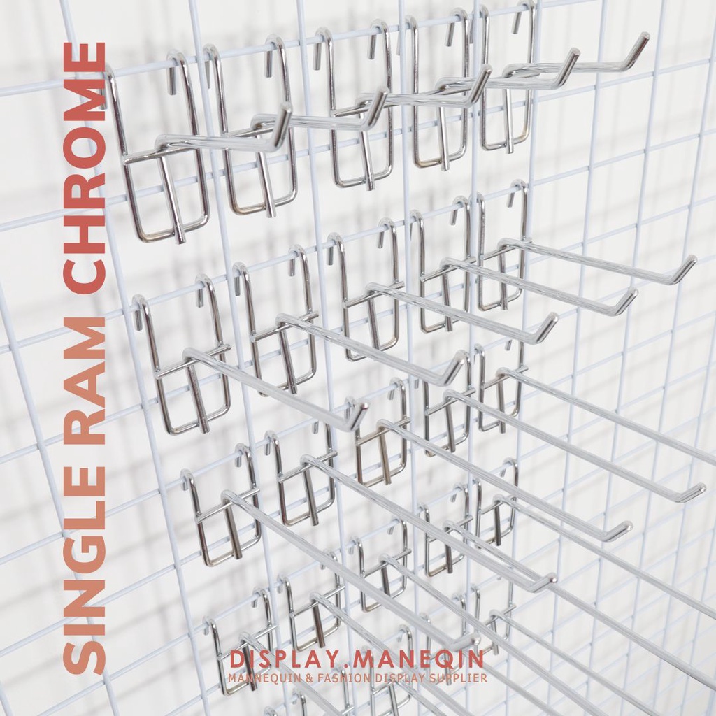 Jual Single Ram Chrome Besi 25 dan 30 cm Murah | Shopee Indonesia