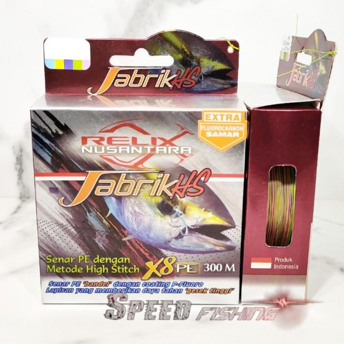 Jual Senar Pe Jabrik Hs X8 300M Relix Nusantara Extra Samar ...