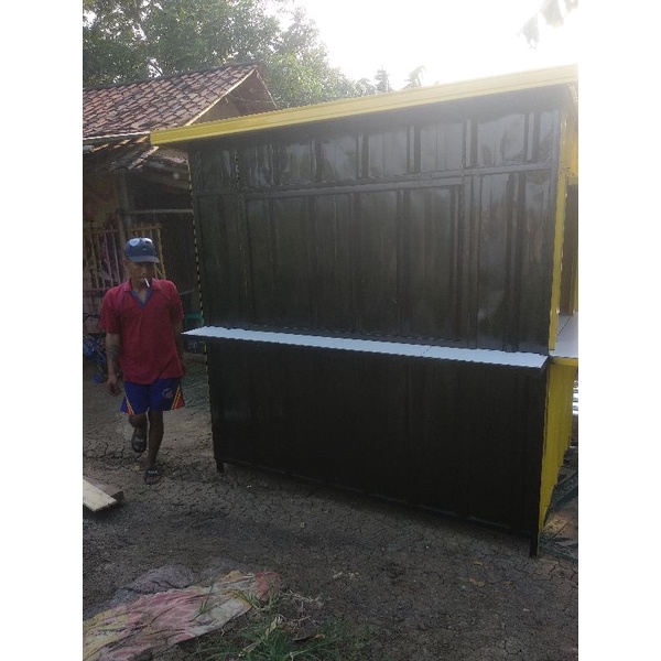 Jual box warung semi container uku 1,50x200x2100 | Shopee Indonesia