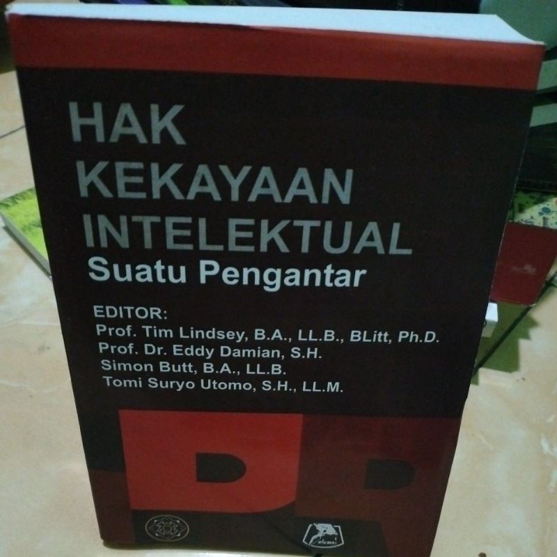 Jual hak kekayaan intelektual suatu pengantar by prof tim lindsey | Shopee Indonesia