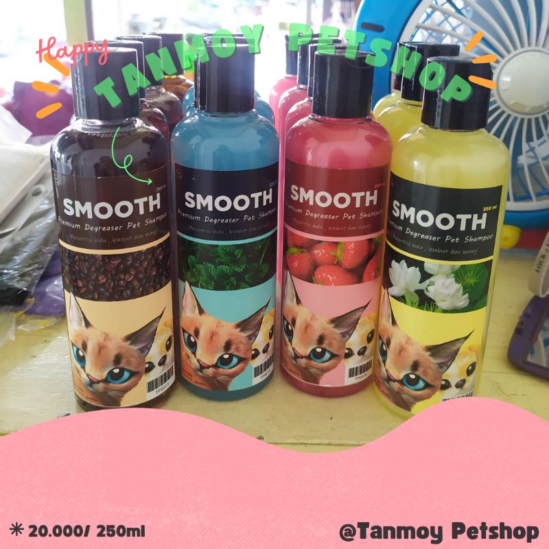 Jual Smooth 250ml Shampoo degreaser kucing dan anjing | Shopee Indonesia
