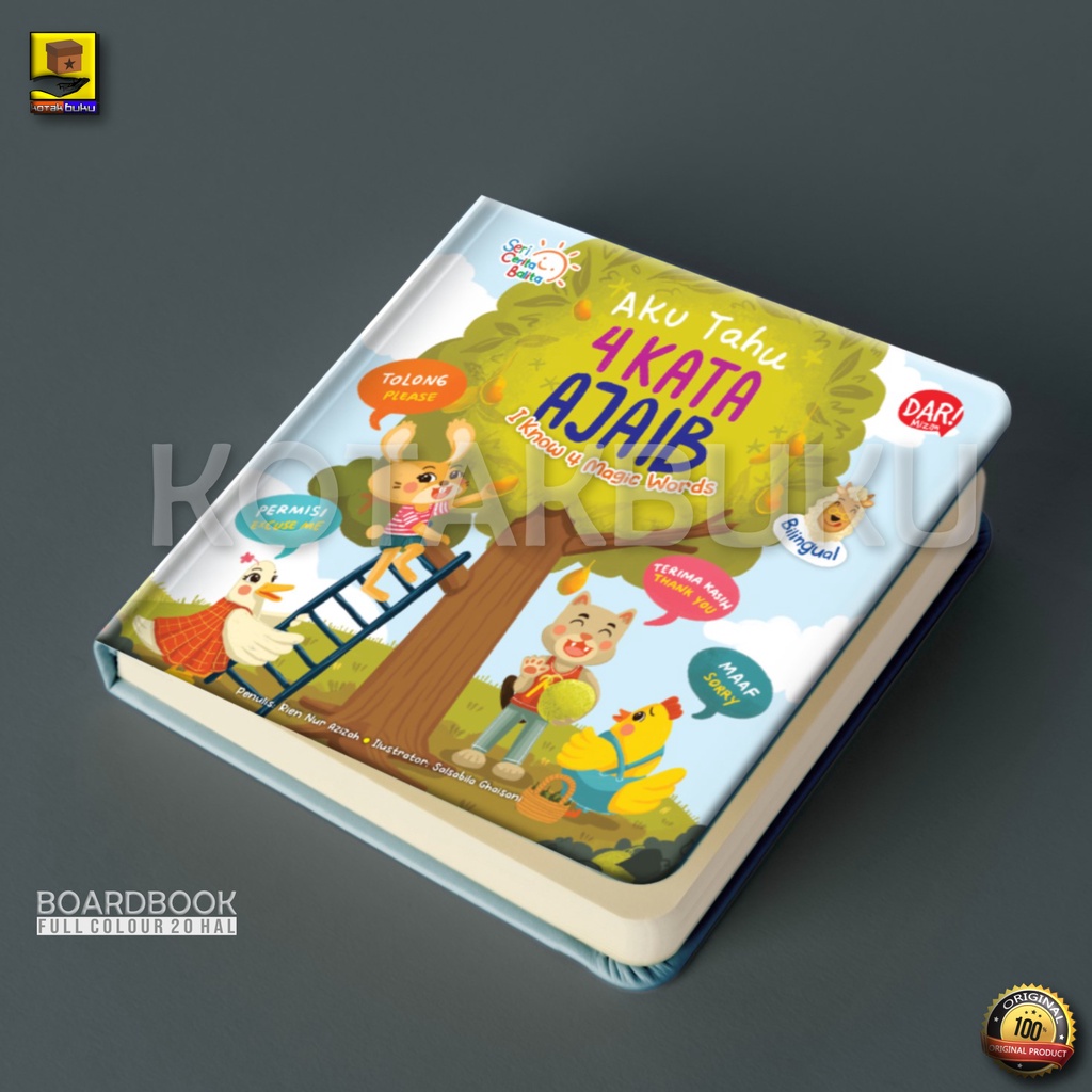 Jual Boardbook Anak / Aku Tahu 4 Kata Ajaib / I Know 4 Magic Word ...