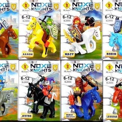 Jual Brick Minifigure Neko Noxe Knights SL8955 Horse Future Knight Kuda ...