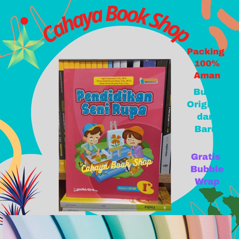 Jual Buku Pendidikan Seni Rupa Kelas 1 SD Kurikulum Merdeka Yudistira | Shopee Indonesia