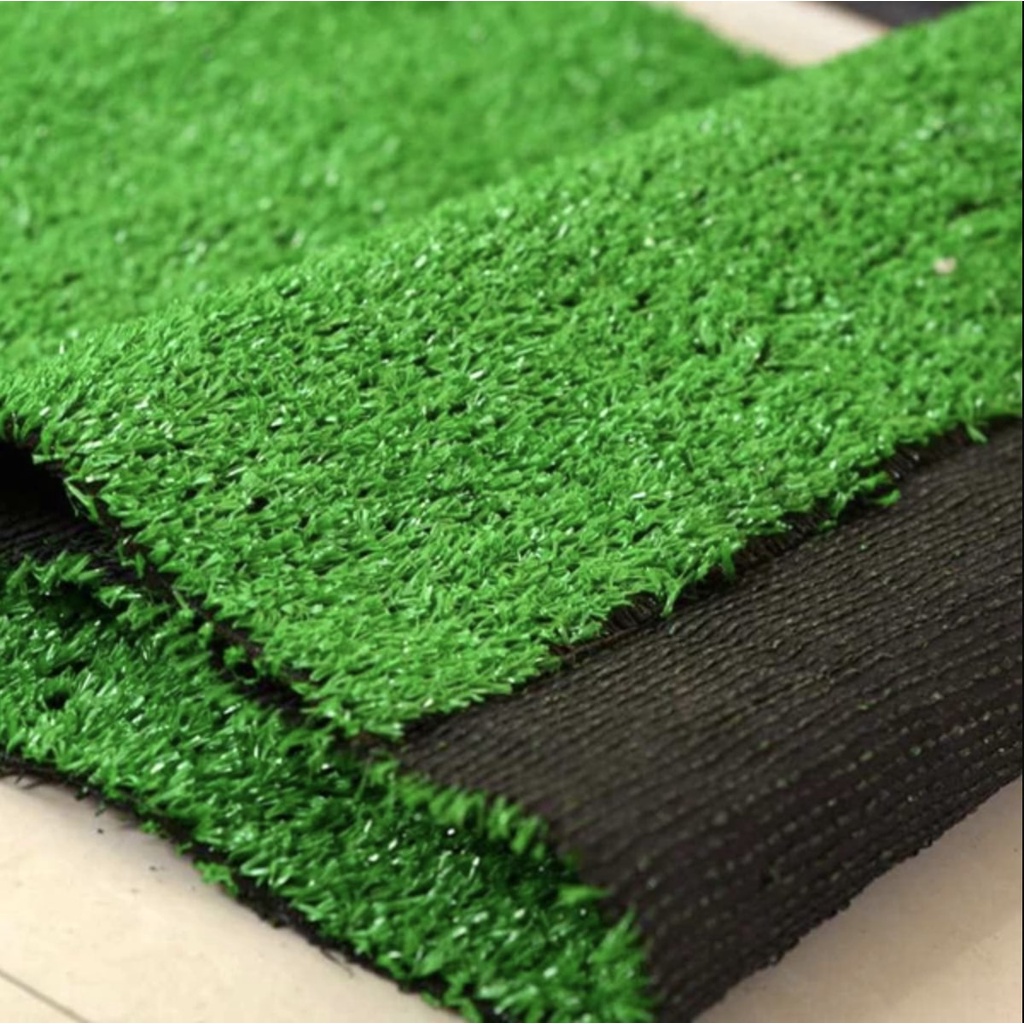 Jual Rumput Lantai Jepang Sintetis Ukuran 100x100 Model Swiss Daun Golf ...