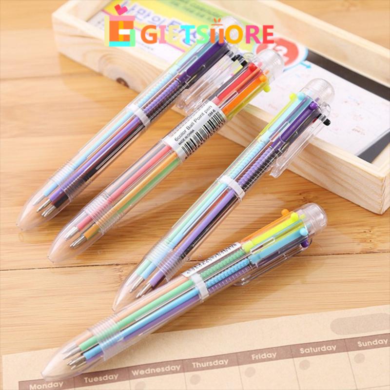 Jual Bolpen 6-in-1 0.5MM Multi Warna Untuk Stationery Anak Sekolah ...