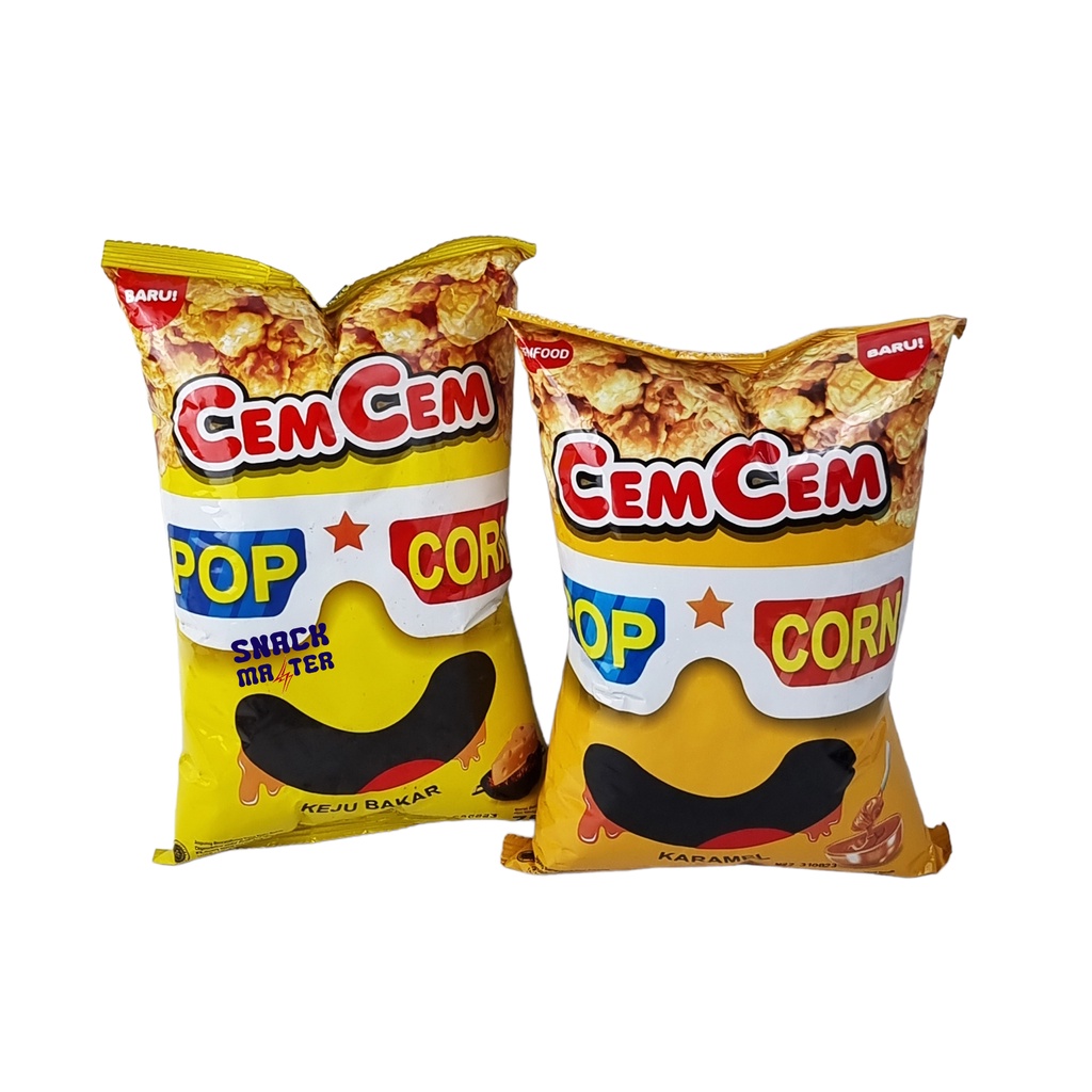 Jual Cem Cem Popcorn Jumbo - Netto 75 gr | Shopee Indonesia