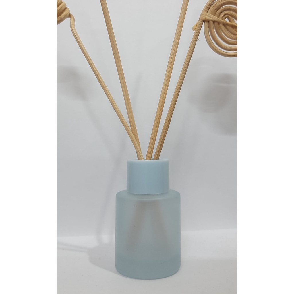 Jual [MINIM 20PCS] BOTOL REED DIFFUSER 20ML BIRU MUDA DOFF BAHU DATAR ...