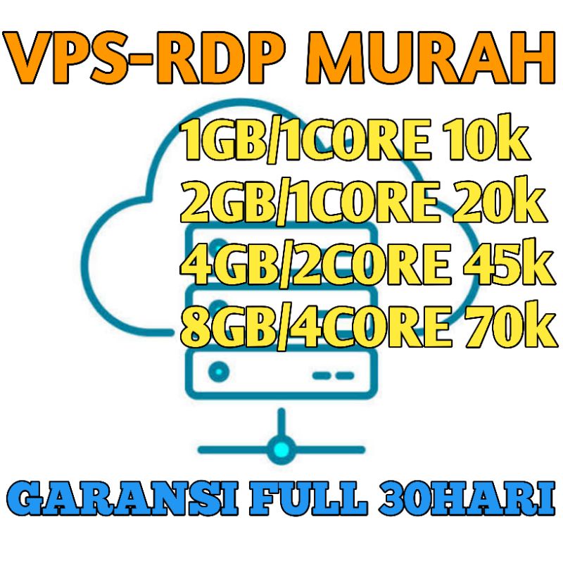 Jual VPS RDP MURAH!! PROMO OPEN STORE!! | Shopee Indonesia