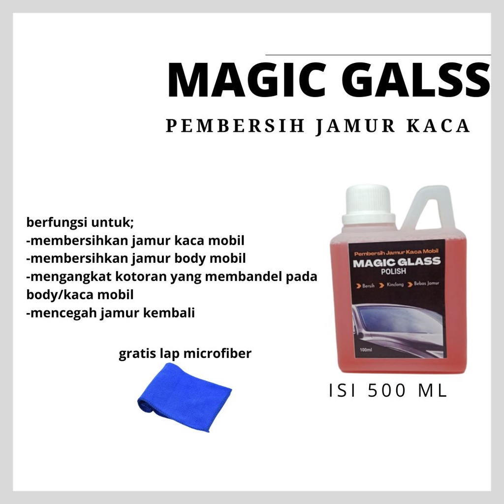 Jual Pembersih Jamur Kaca Mobil 500 ml | Shopee Indonesia