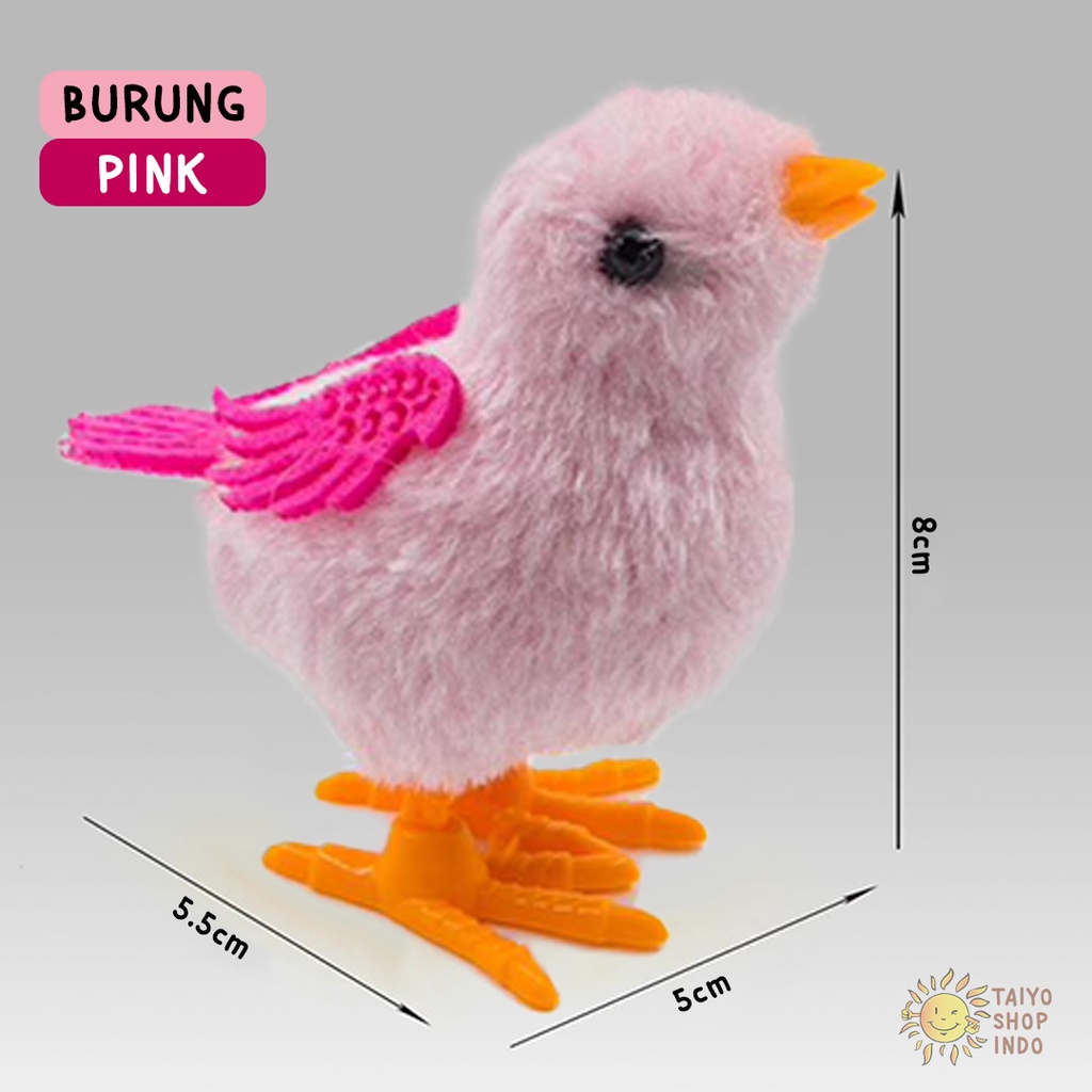 Jual TAIYO Mainan Anak Ayam Itik Berjalan Kelinci Burung Model Putar ...