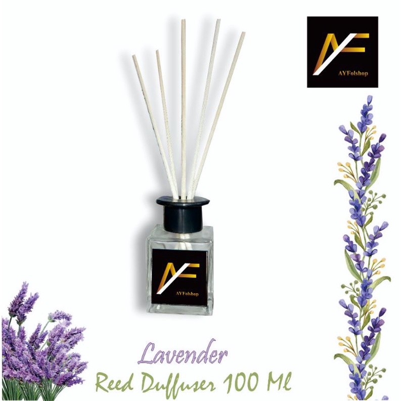 Jual Pengharum ruangan Lavender Reed Diffuser 100 ml Ambune | Shopee Indonesia