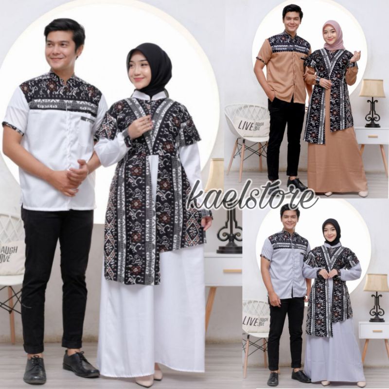 Jual Gamis Songket Terbaru/couple gamis keluarga | Shopee Indonesia