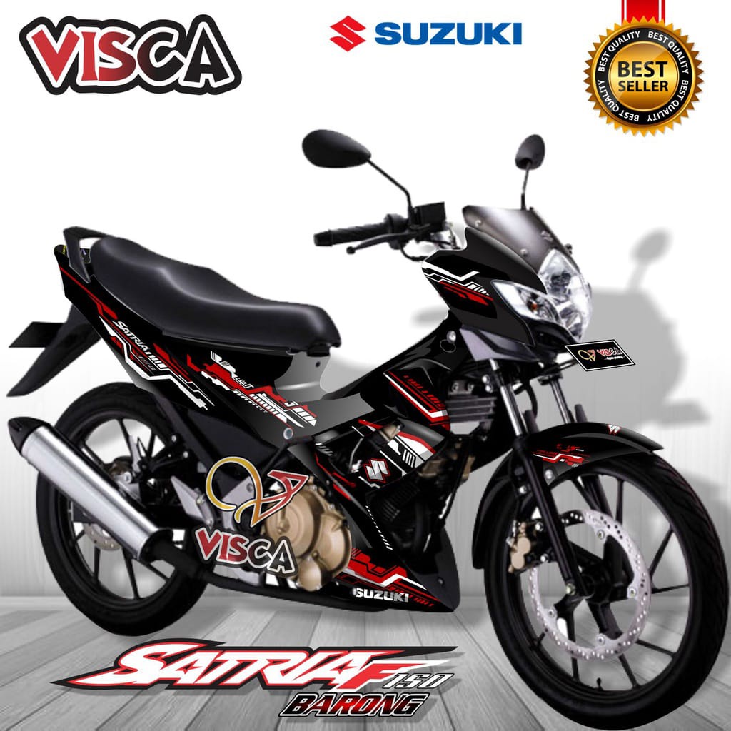 Jual Decal Satria FU Barong Striping Satria Fu 2012 Stiker Motor Satria ...