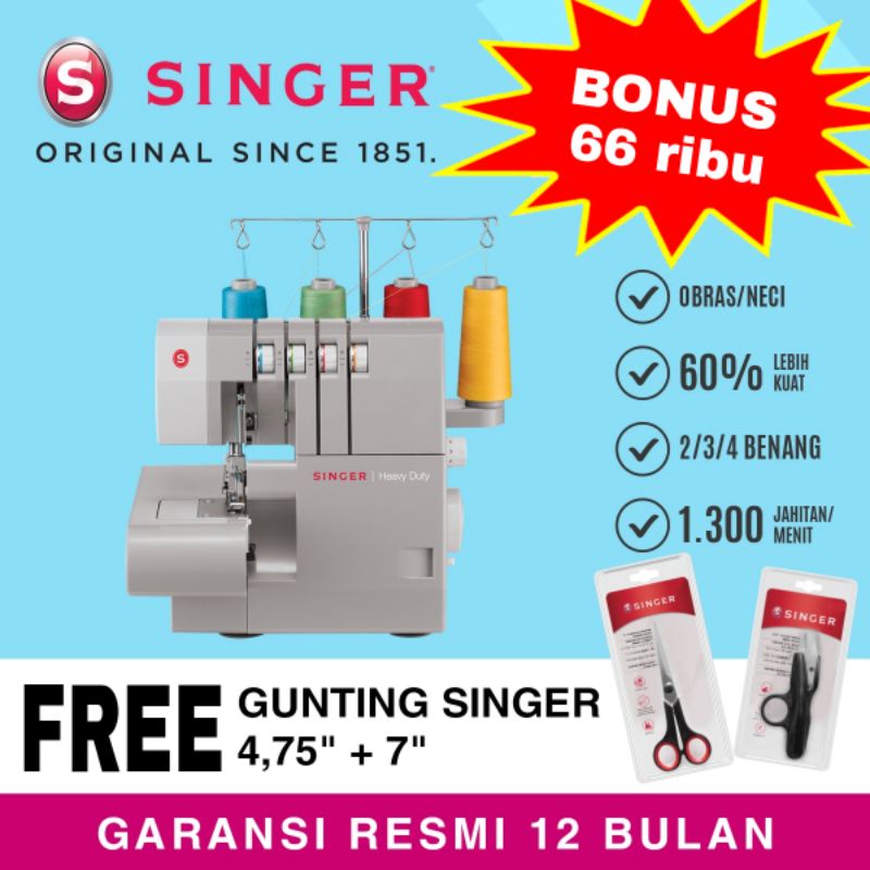 Jual Mesin obras SINGER 14HD854 | Shopee Indonesia
