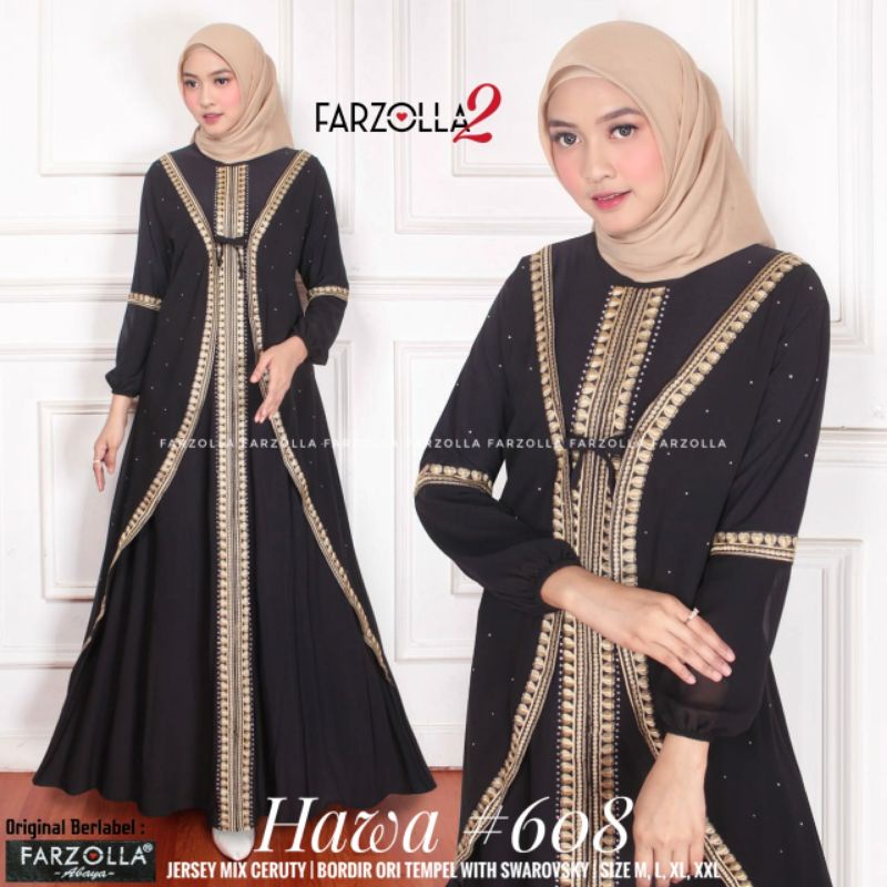 Jual Turkey 1983 by mega store / haww 608 / gamis abaya turkey / gamis ...