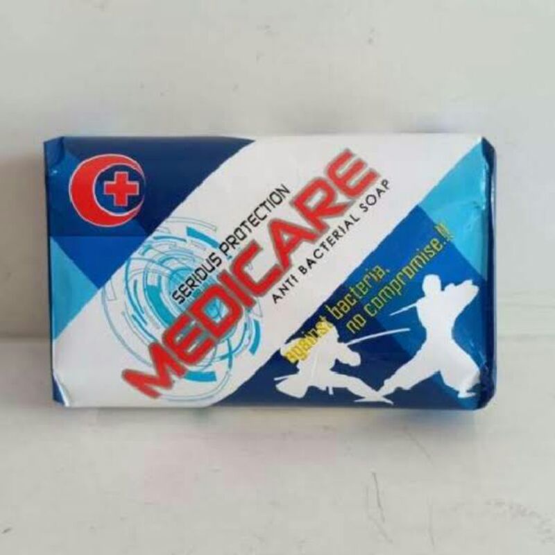 Jual SABUN MEDICARE SABUN ANTISEPTIC ANTIBACTERIAL 90gr ANTI KUMAN ...