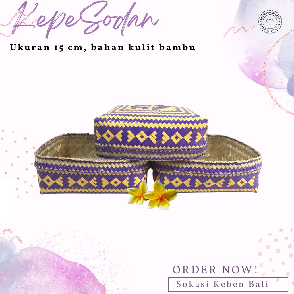 Jual codeq7Q1c Kepe Sodan Kulit Bambu Ecer| Besek| Keben| Sokasi Keben ...
