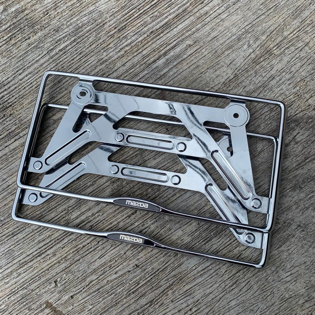 Jual Frame Plat Nomor JDM Mazda Original Japan | Shopee Indonesia