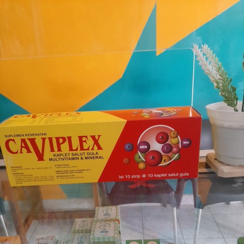 Jual CAVIPLEX BOX 100 TABLET | Shopee Indonesia