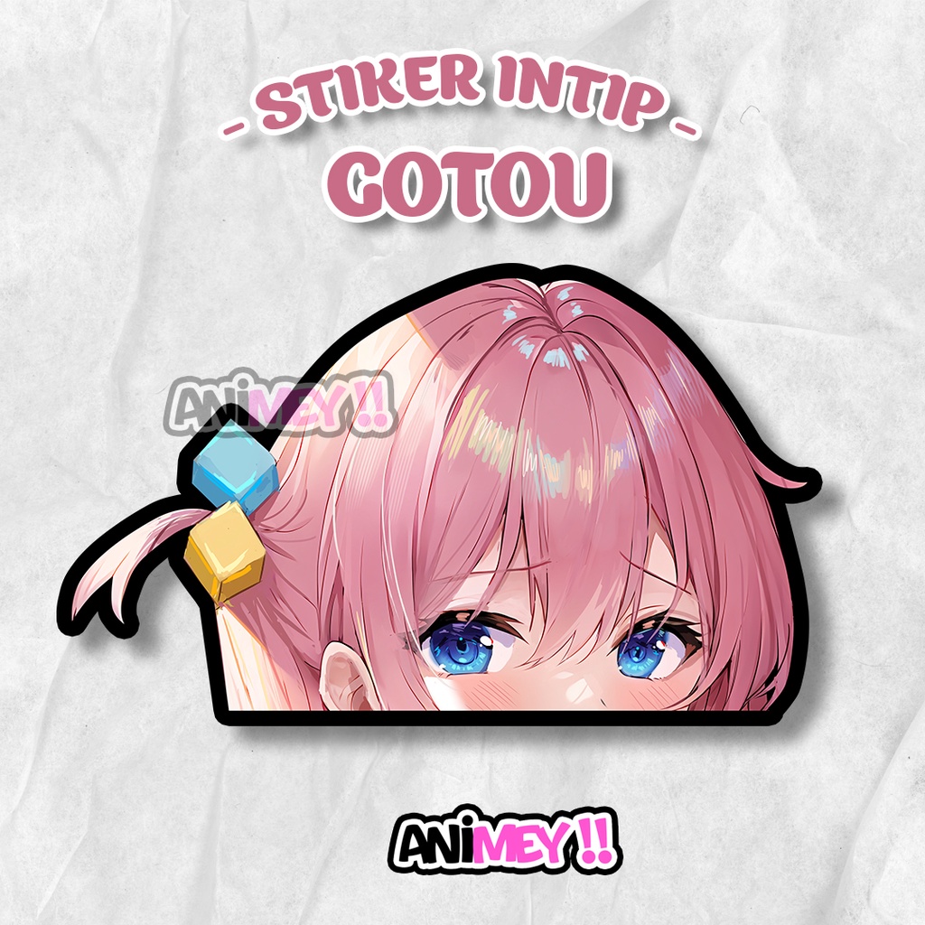 Jual Stiker Intip Gotou Hitori Bocchi The Rock / Sticker Anime ...