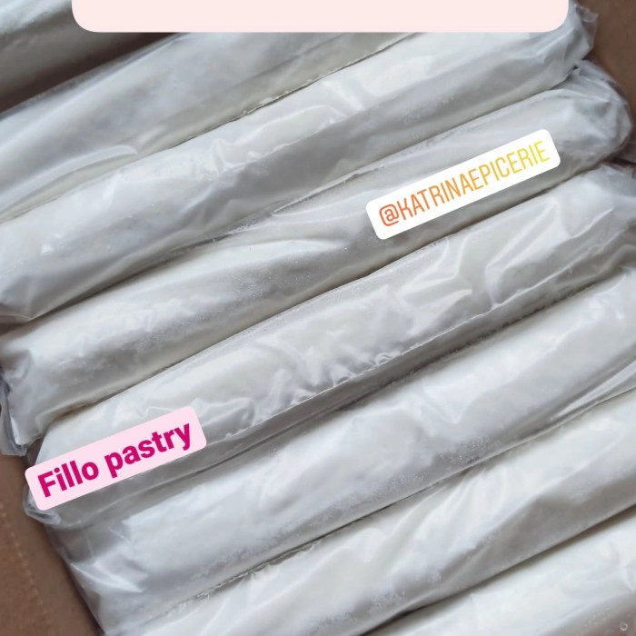 Jual Fillo Pastry Phyllo Frozen 300 Gram 25 X 25 Cm | Shopee Indonesia