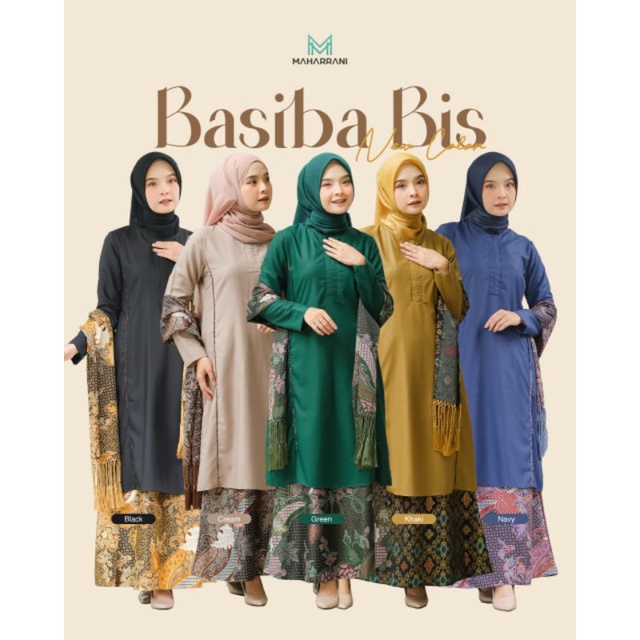 Jual BAJU KURUNG BASIBA NEW COLOUR BASIBA BIS MAHARRANI | Shopee Indonesia