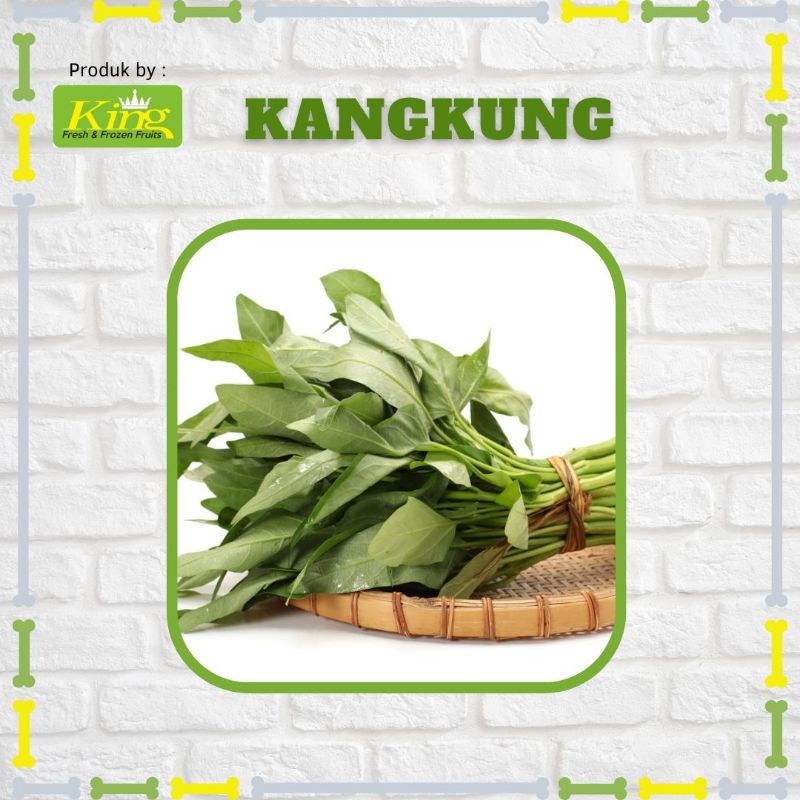 Jual Sayur kangkung 1 ikat, sayur kangkung fresh, sayur kangkung ...