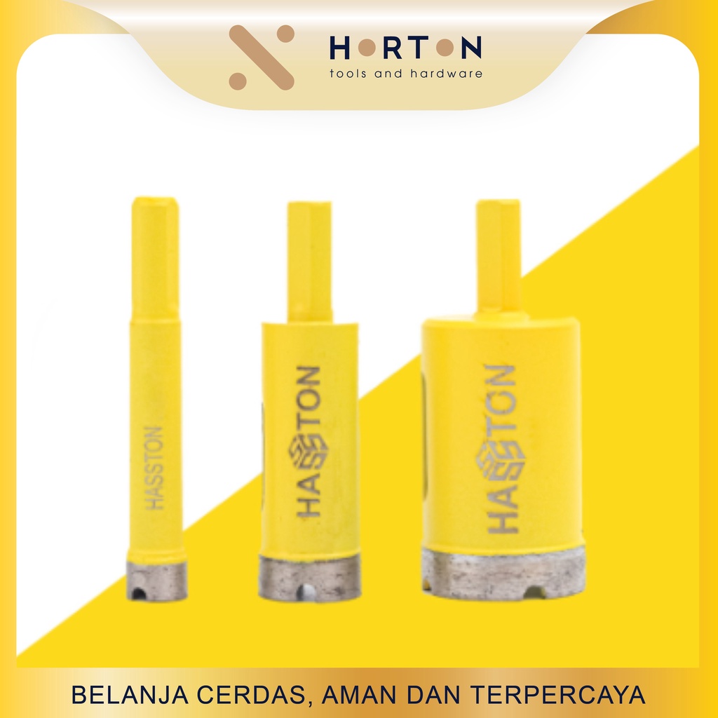 Jual Hasston Mata Bor Granit / Diamond Core Bit 0243 | Shopee Indonesia