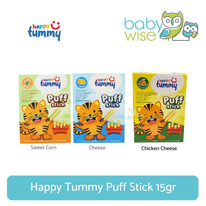 Jual Happy Tummy Puff Stick 15gr | Shopee Indonesia