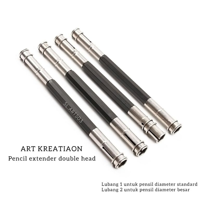Jual Pencil extender double head / penyambung pensil | Shopee Indonesia