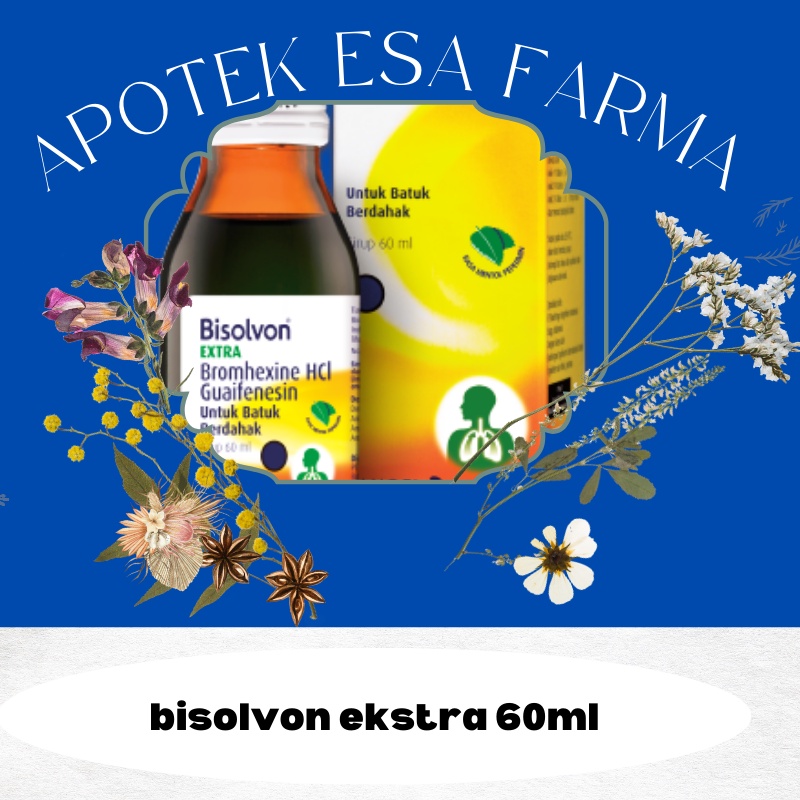 Jual BISOLVON EXTRA OBAT BATUK BERDAHAK 60ML | Shopee Indonesia