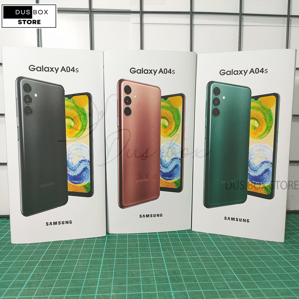 Jual DUS BOX SAMSUNG A04s -FREE STICKER DAN FULLSET- BOX SAMSUNG ...