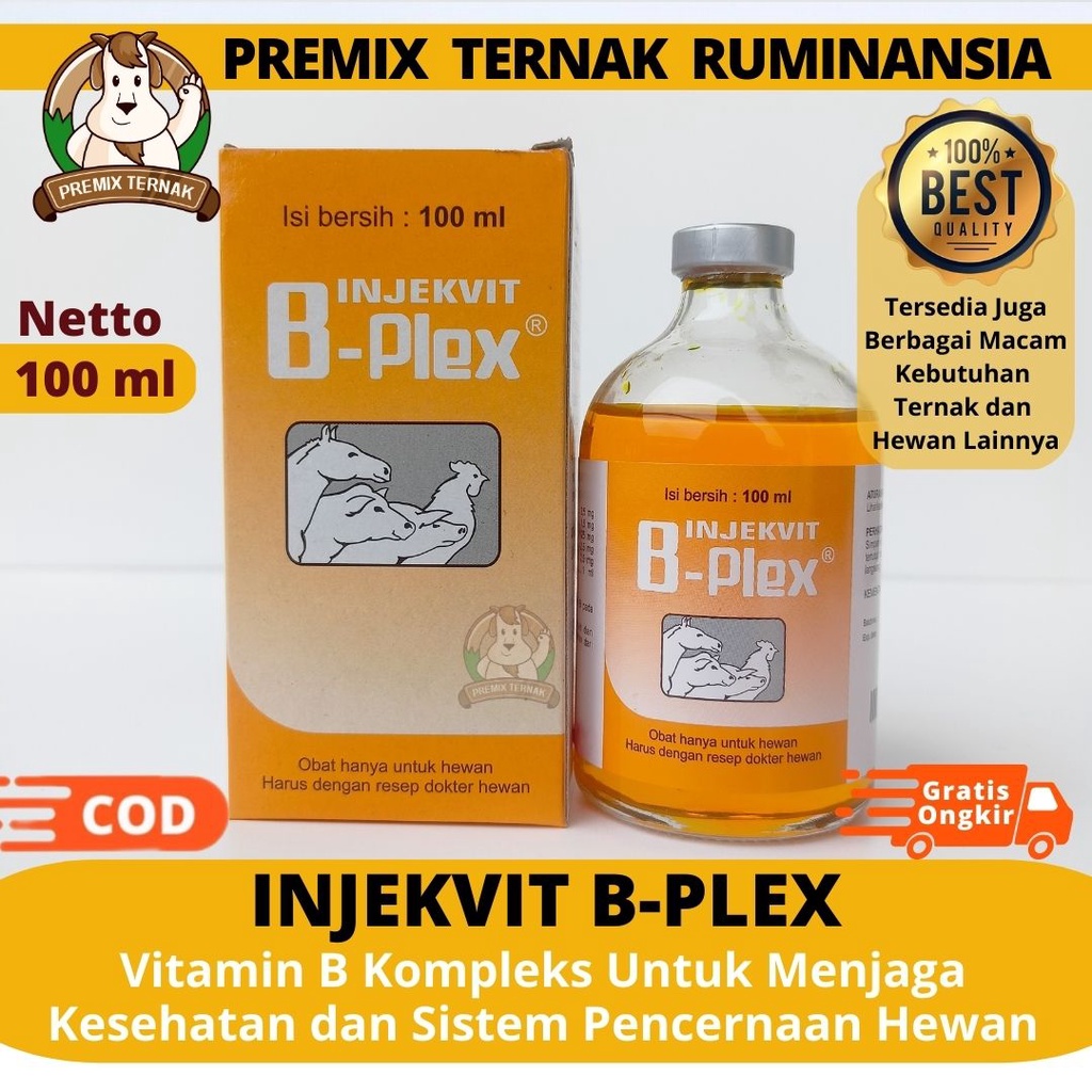 Jual INJEKVIT B PLEX B KOMPLEKS 100 ML MEDION - Tingkatkan ...