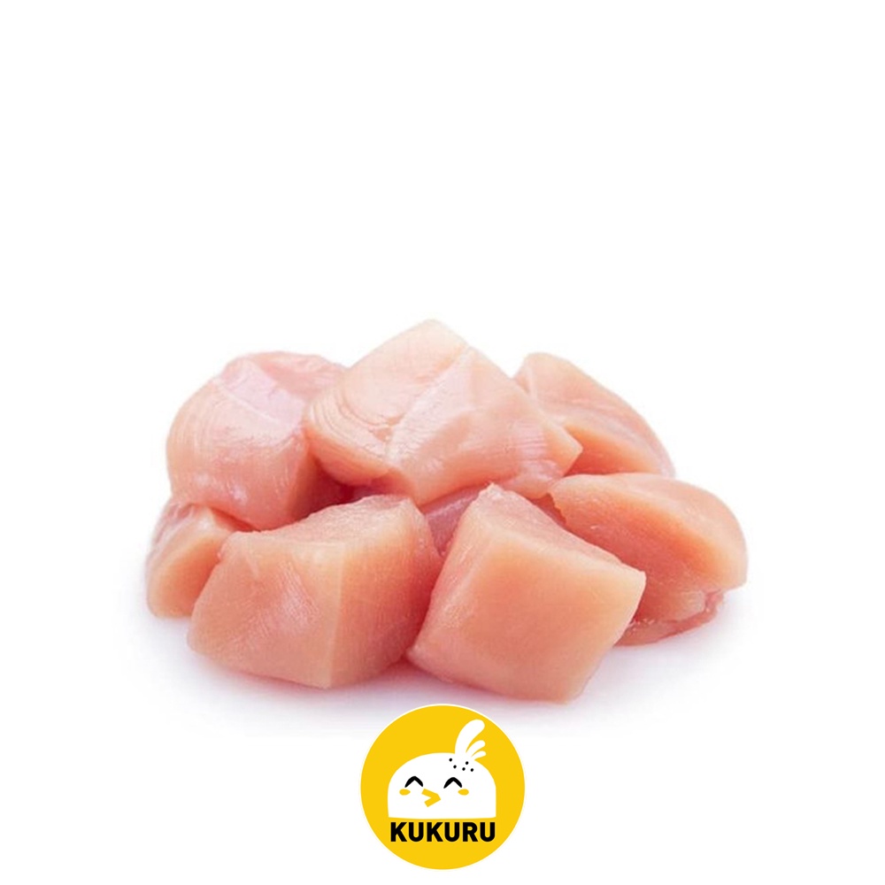 Jual FILLET DADA/PAHA AYAM POTONG DADU / BONELESS CHICKEN SAIKORO CUBE ...